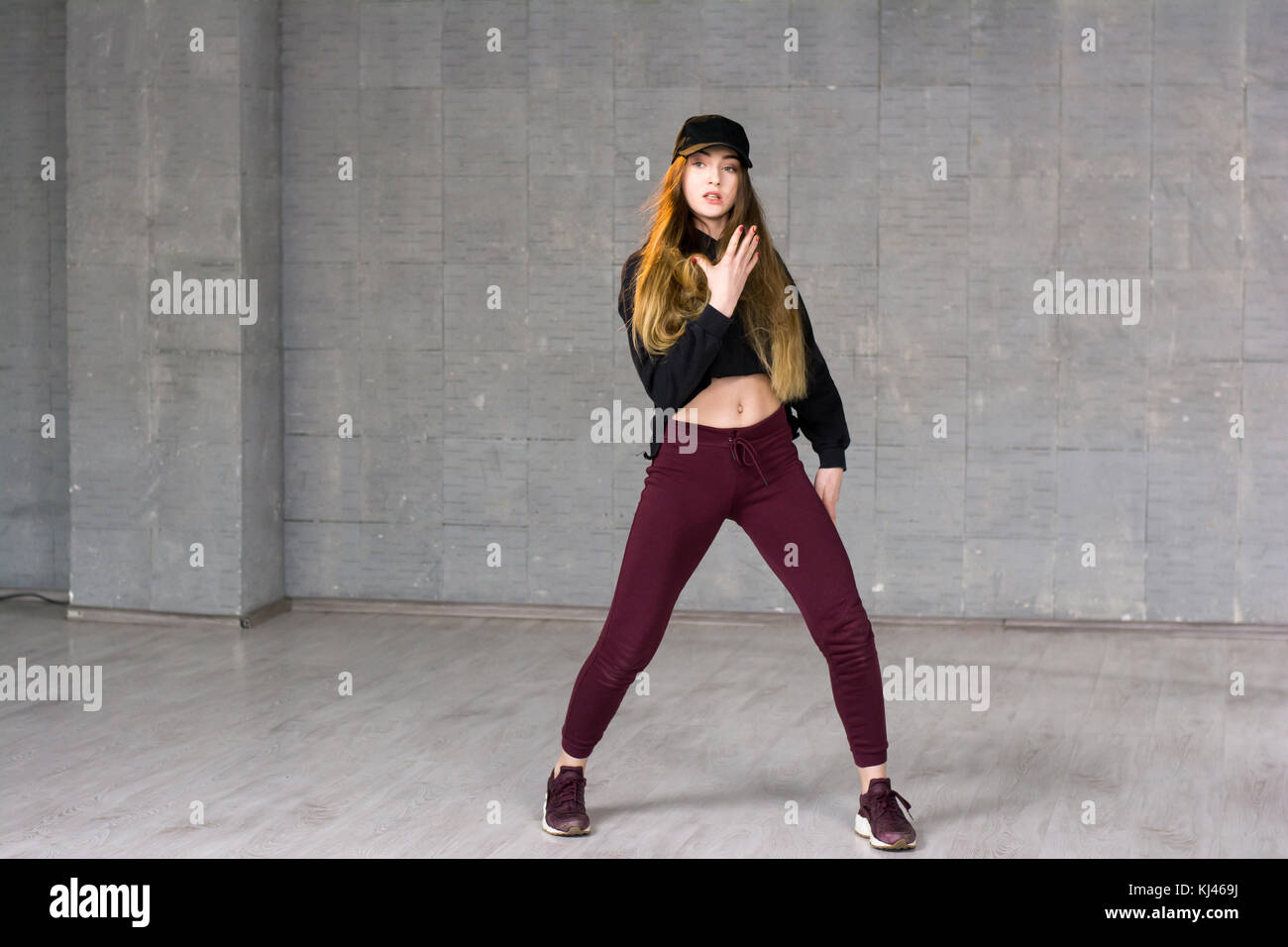 Modern style female dancer Stock Photo - Alamy