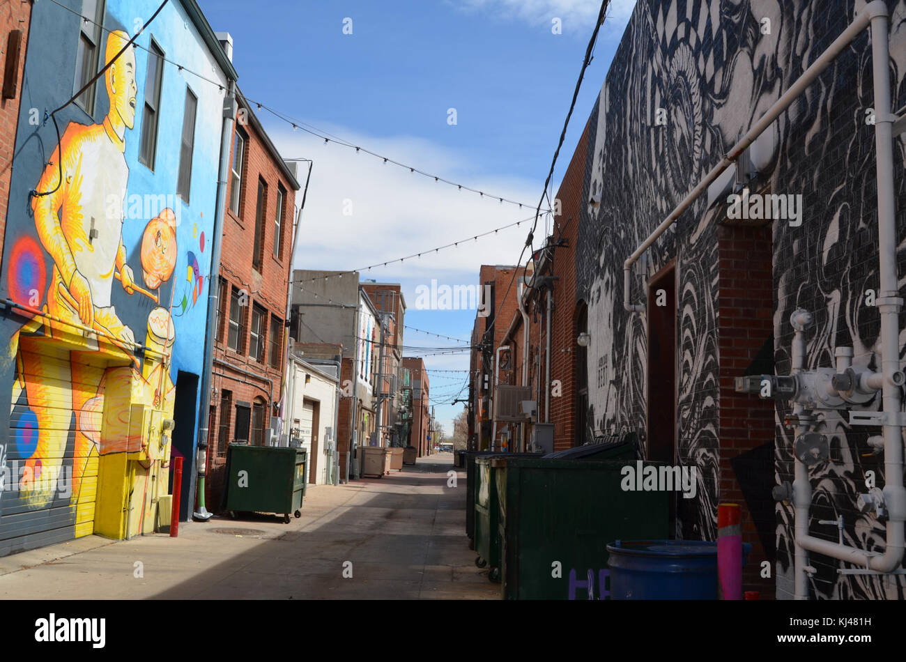 Greeley's Art Alley (33760985265 Stock Photo - Alamy
