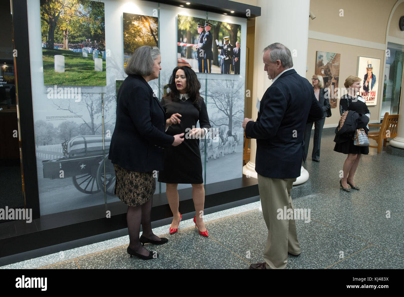 World War I exhibit opening reception (33372211390 Stock Photo - Alamy