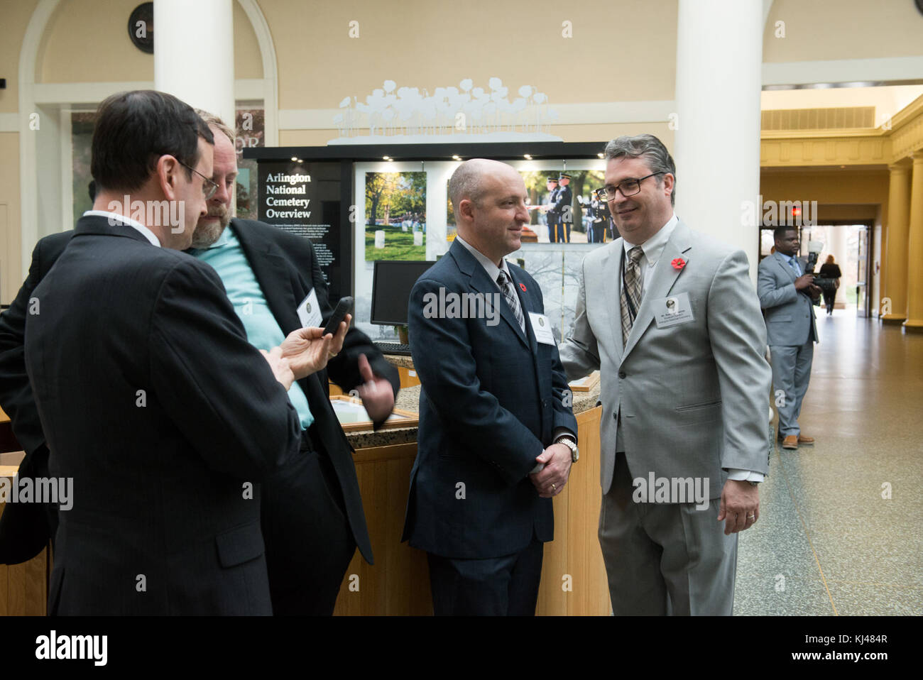 World War I exhibit opening reception (33600370592 Stock Photo - Alamy