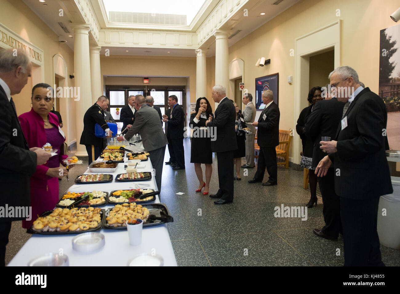 World War I exhibit opening reception (33756636915 Stock Photo - Alamy
