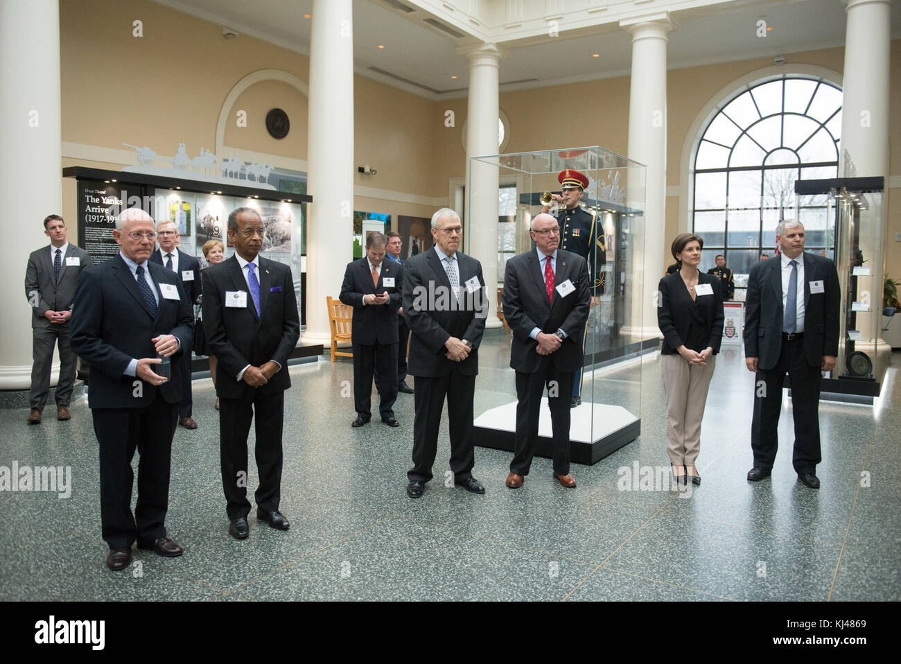 World War I exhibit opening reception (33756555475 Stock Photo - Alamy