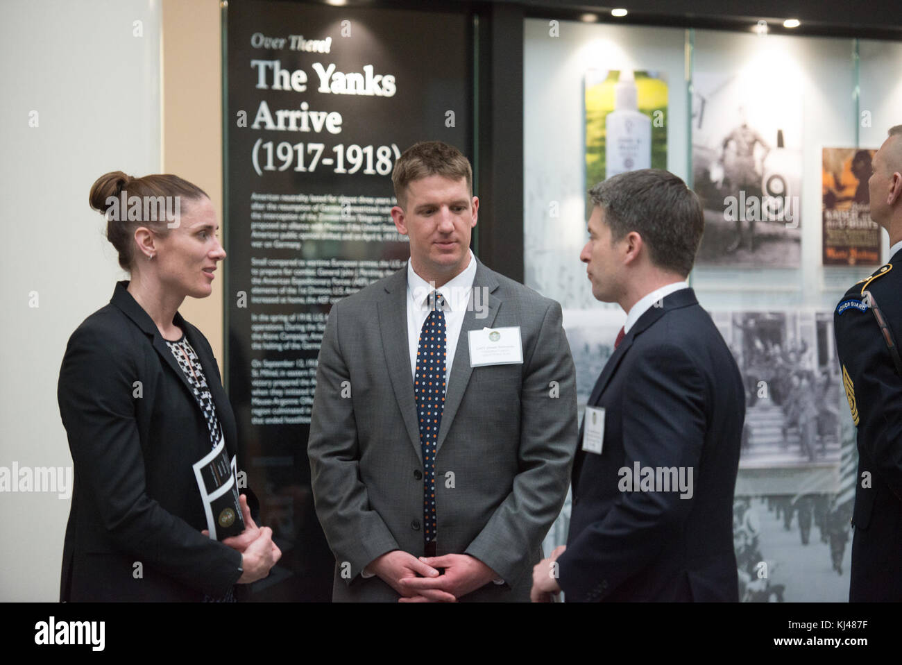 World War I exhibit opening reception (33371695110 Stock Photo - Alamy