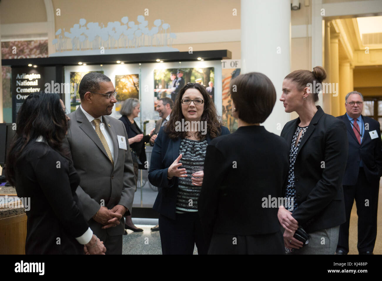 World War I exhibit opening reception (32943534263 Stock Photo - Alamy