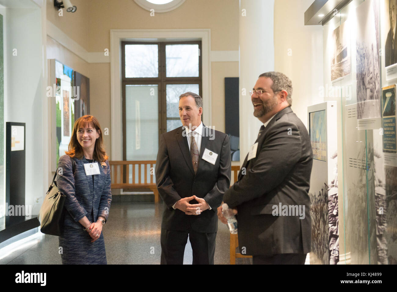 World War I exhibit opening reception (32943512493 Stock Photo - Alamy