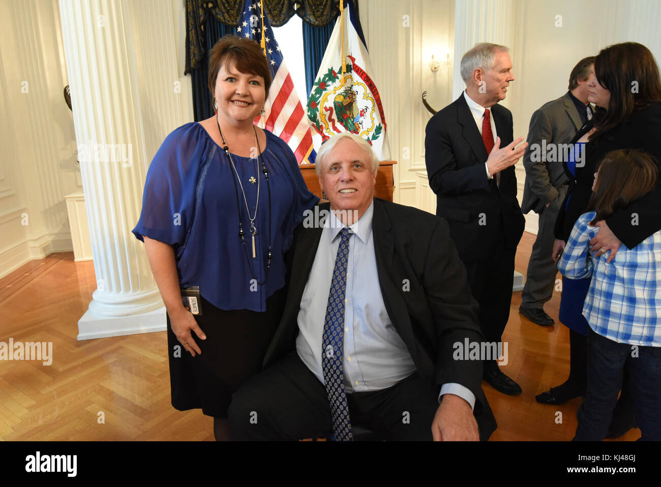 Jim Justice DSC 0945 (33859262215 Stock Photo - Alamy