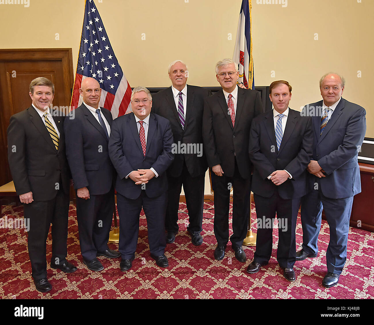 Jim Justice DSC 1343 board of public works (33874899165 Stock Photo - Alamy