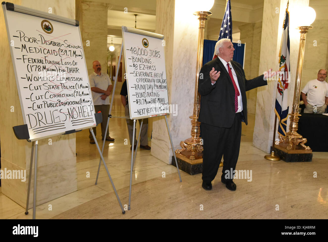 Jim Justice DSC 2999 (33205444063 Stock Photo - Alamy