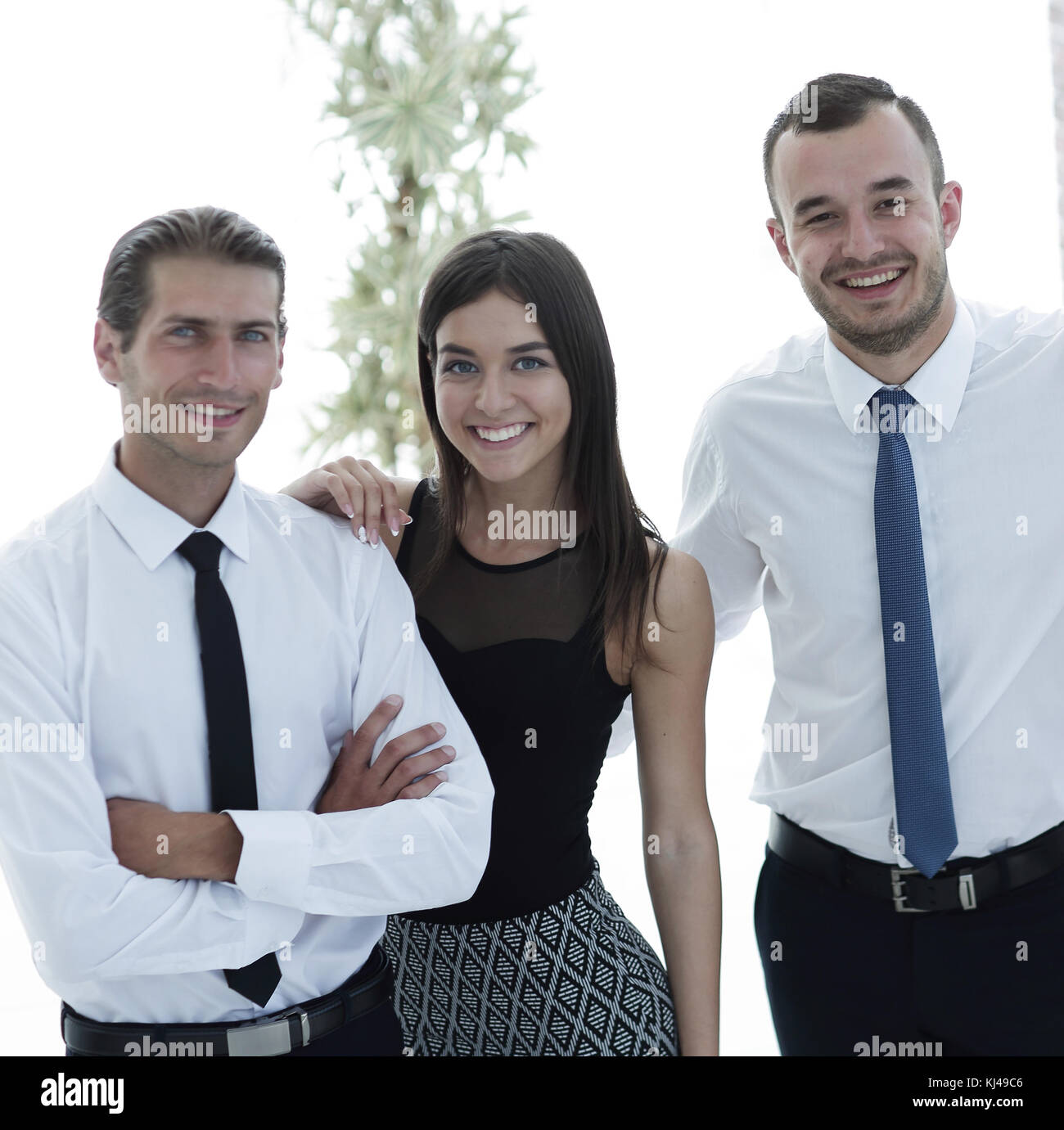 closeup of a happy business team of people Stock Photo - Alamy
