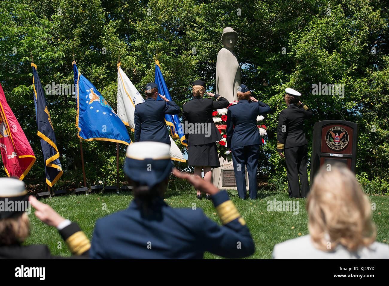 Wreath Laying Ceremony at Arlington National Cemetery for National ...