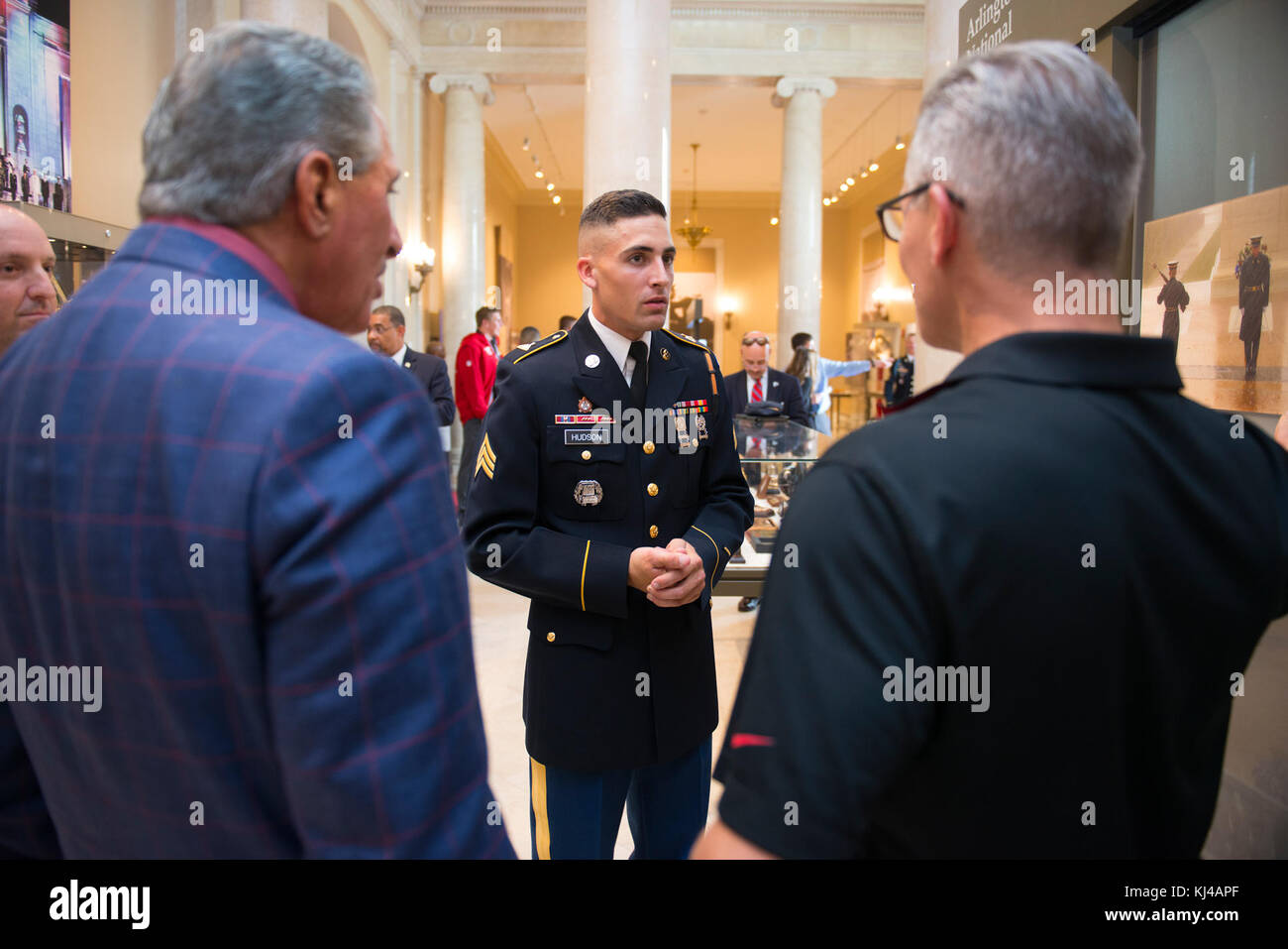 Atlanta Falcons Leadership and Players Lay a Wreath at the Tomb of the ...