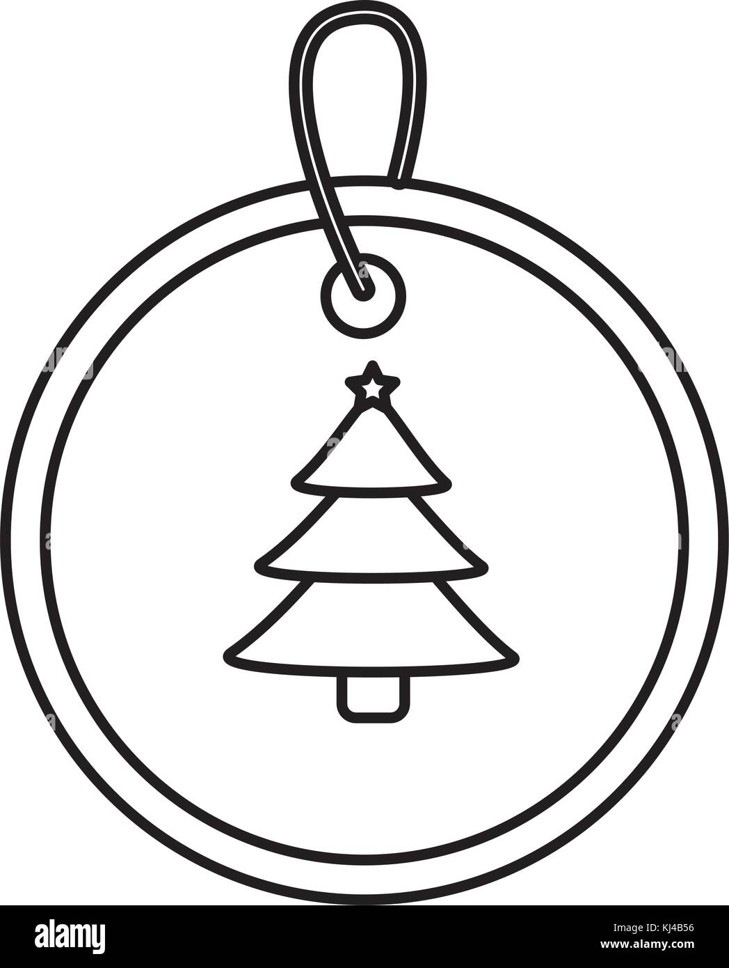 christmas round price tag with hanger sale promotion and gift card ...