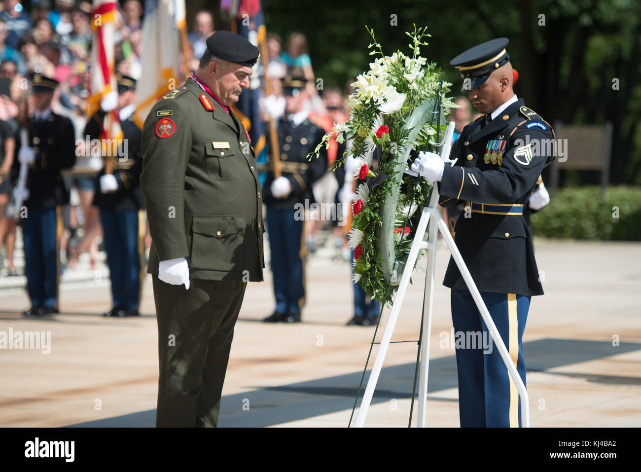 Lt. Gen. Mahmoud Freihat, chief of the general staff, Jordan Army ...