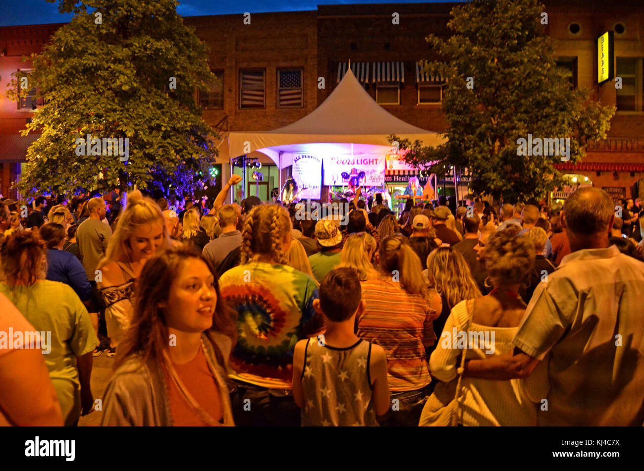 Friday Fest Stage (35101607902 Stock Photo - Alamy