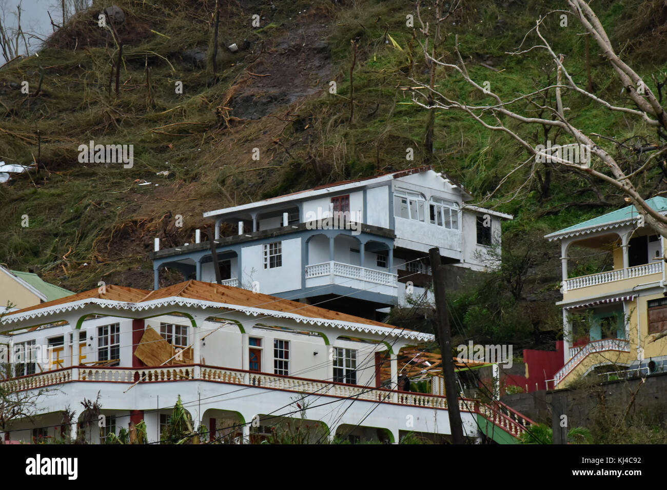 Morning after Hurricane Maria (37183020866 Stock Photo - Alamy