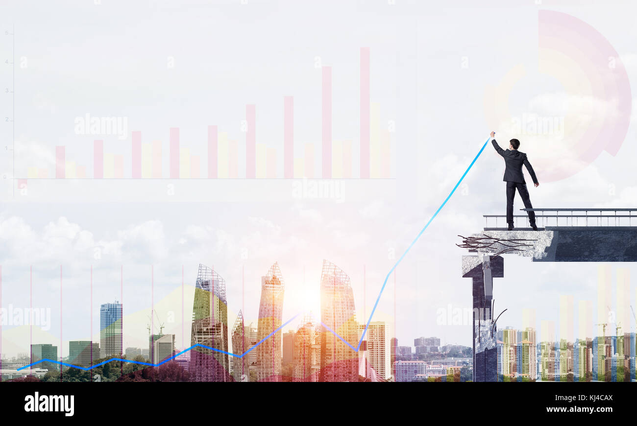Businessman using modern media interface Stock Photo - Alamy