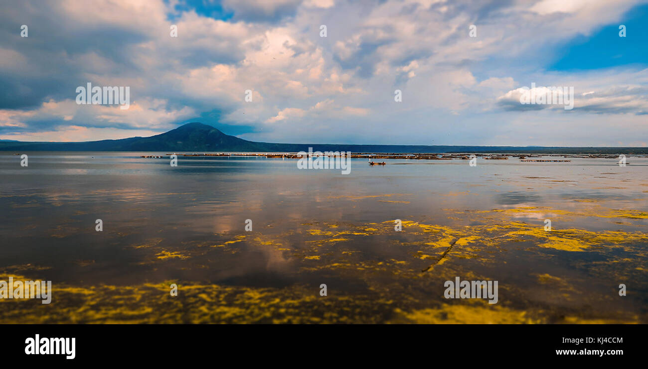 A photograph or artwork representing the view from the other side of ...
