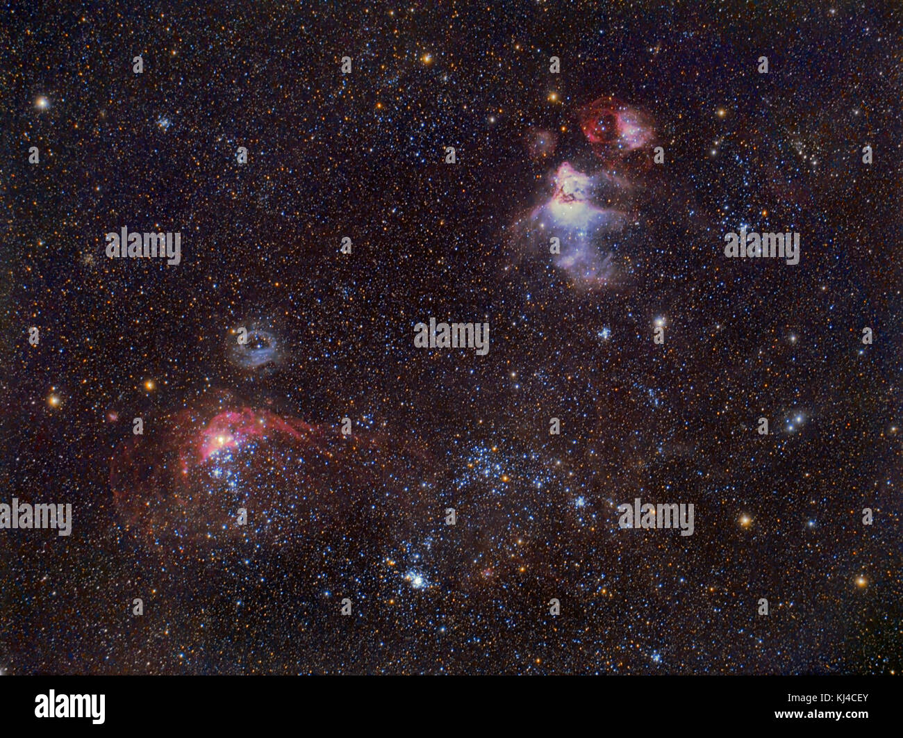 Dragon's Head Nebula NGC2035 Stock Photo - Alamy