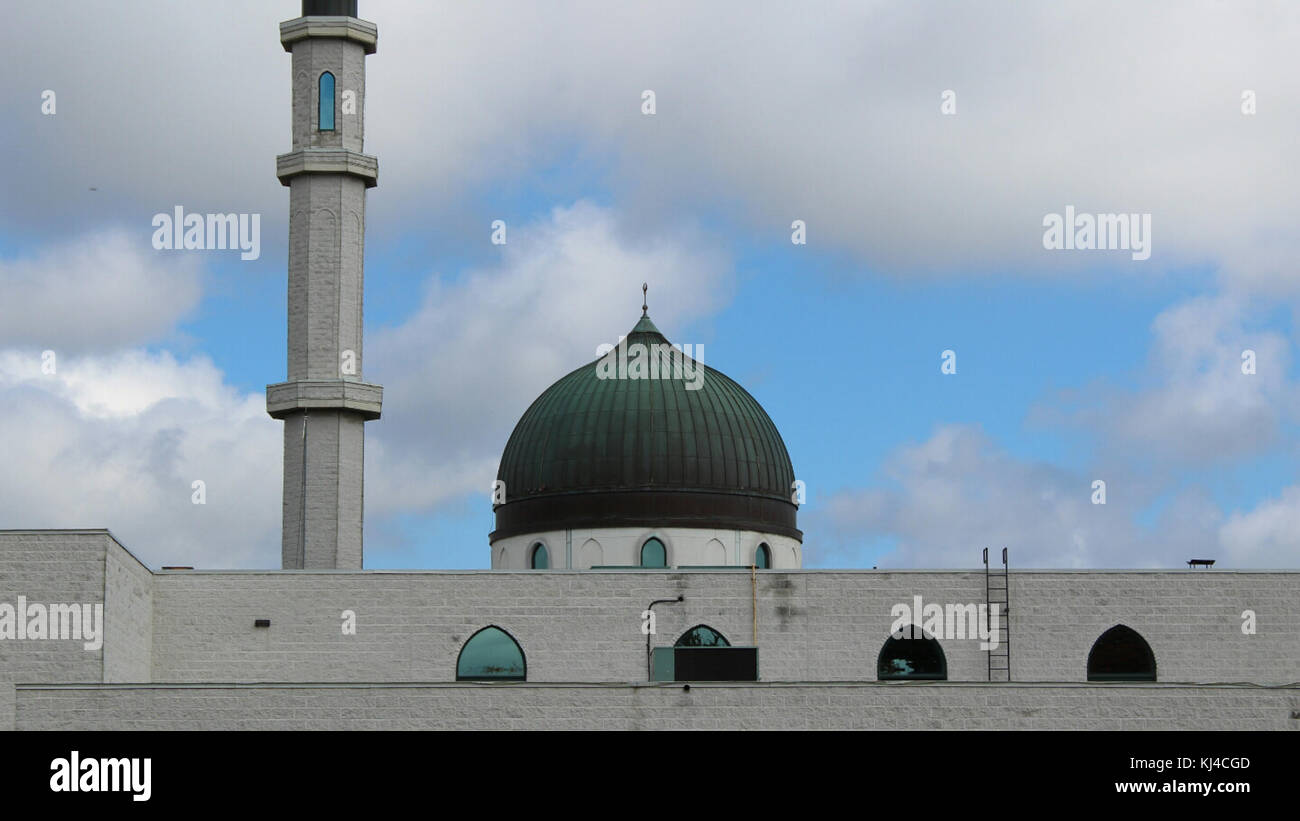 Islamic Foundation of Toronto NW View Stock Photo - Alamy