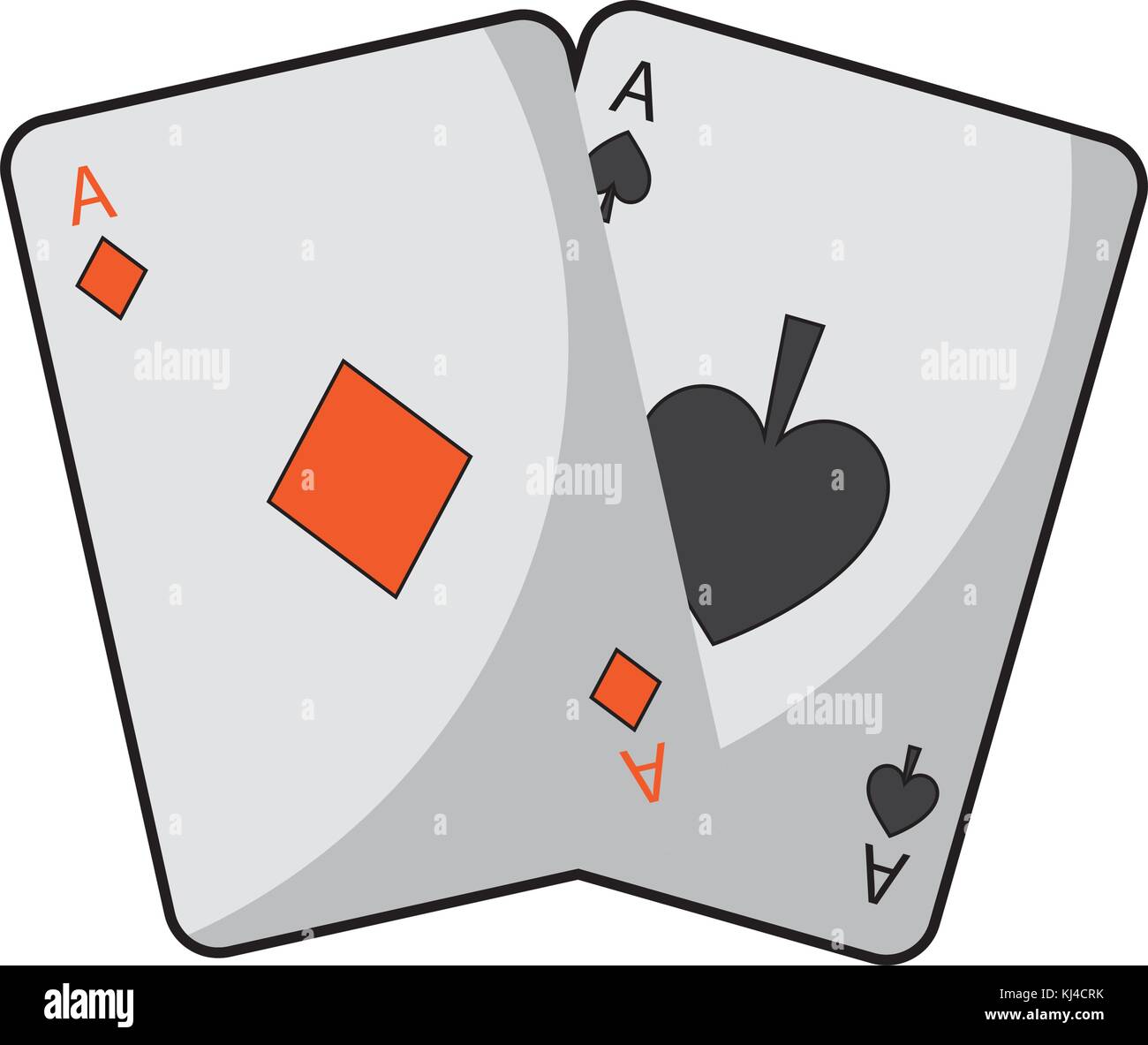 Vector aces full hi-res stock photography and images - Alamy