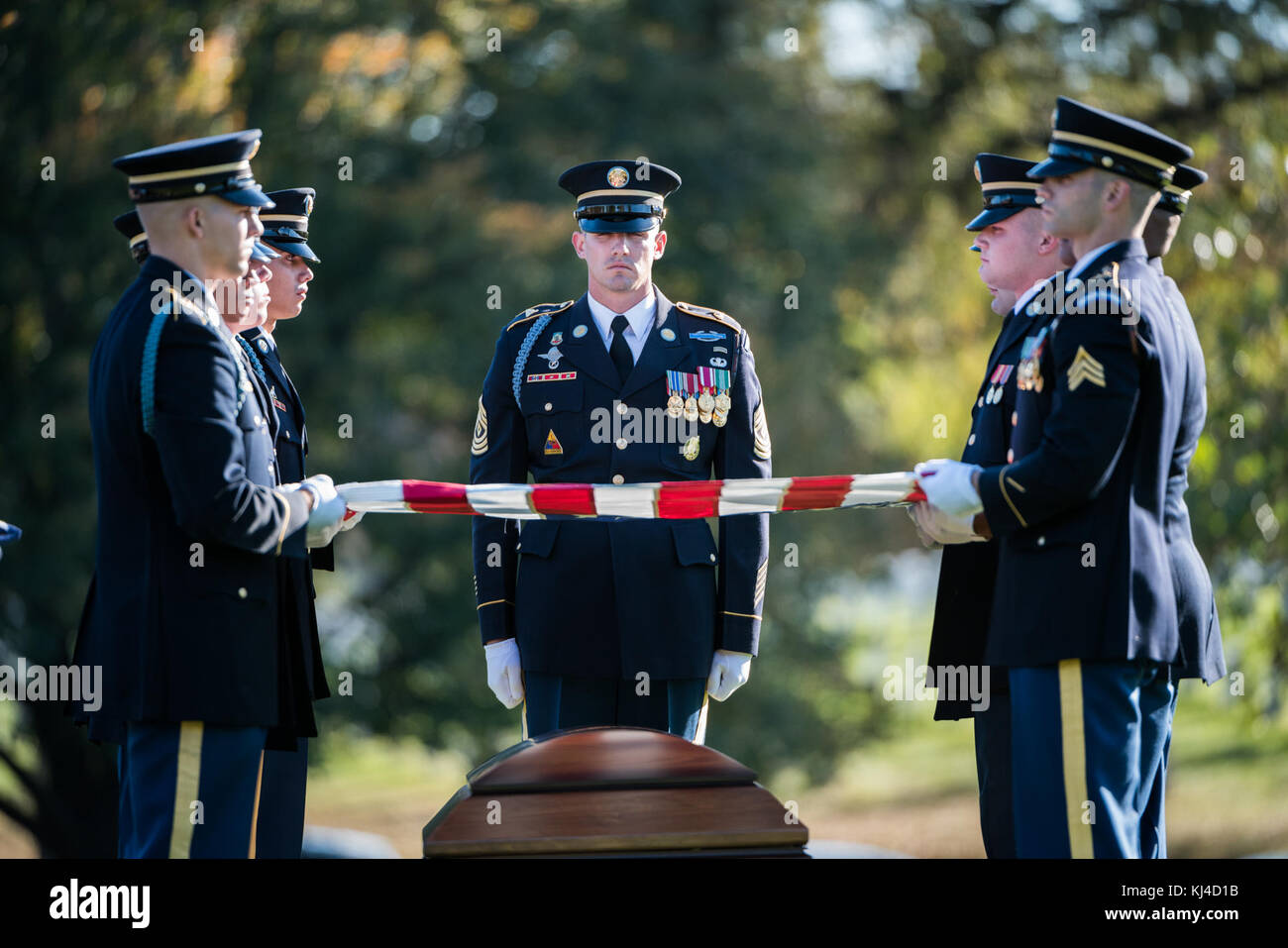Graveside Service of U.S. Army Staff Sgt. Bryan Black in Section 60 of ...