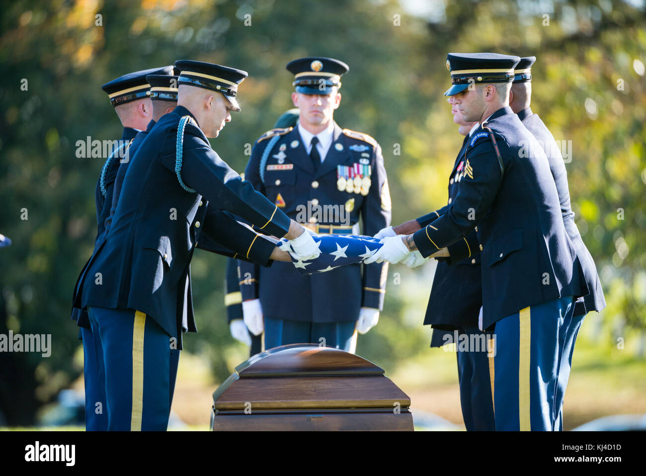 Graveside Service of U.S. Army Staff Sgt. Bryan Black in Section 60 of ...
