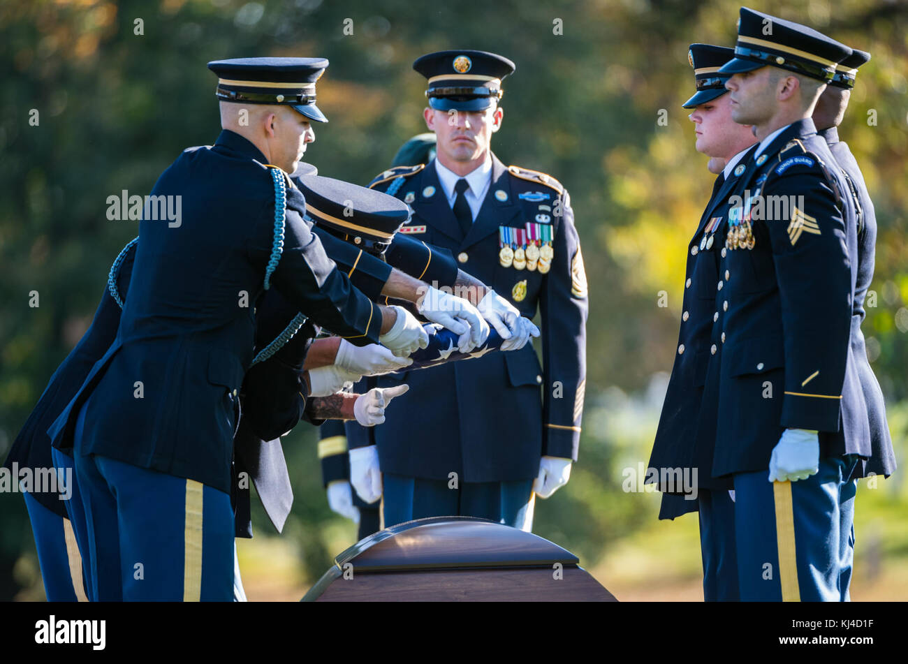 Graveside Service of U.S. Army Staff Sgt. Bryan Black in Section 60 of ...