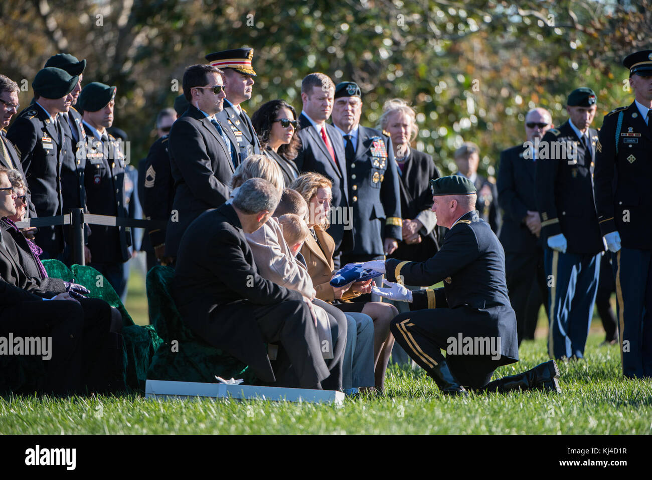 Graveside Service of U.S. Army Staff Sgt. Bryan Black in Section 60 of ...