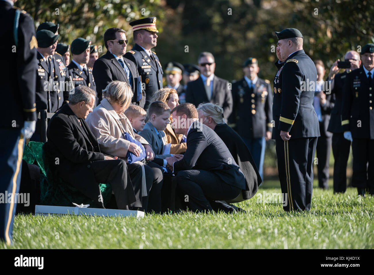 The graveside service of U.S. Army Staff Sgt. Bryan Black took place in ...