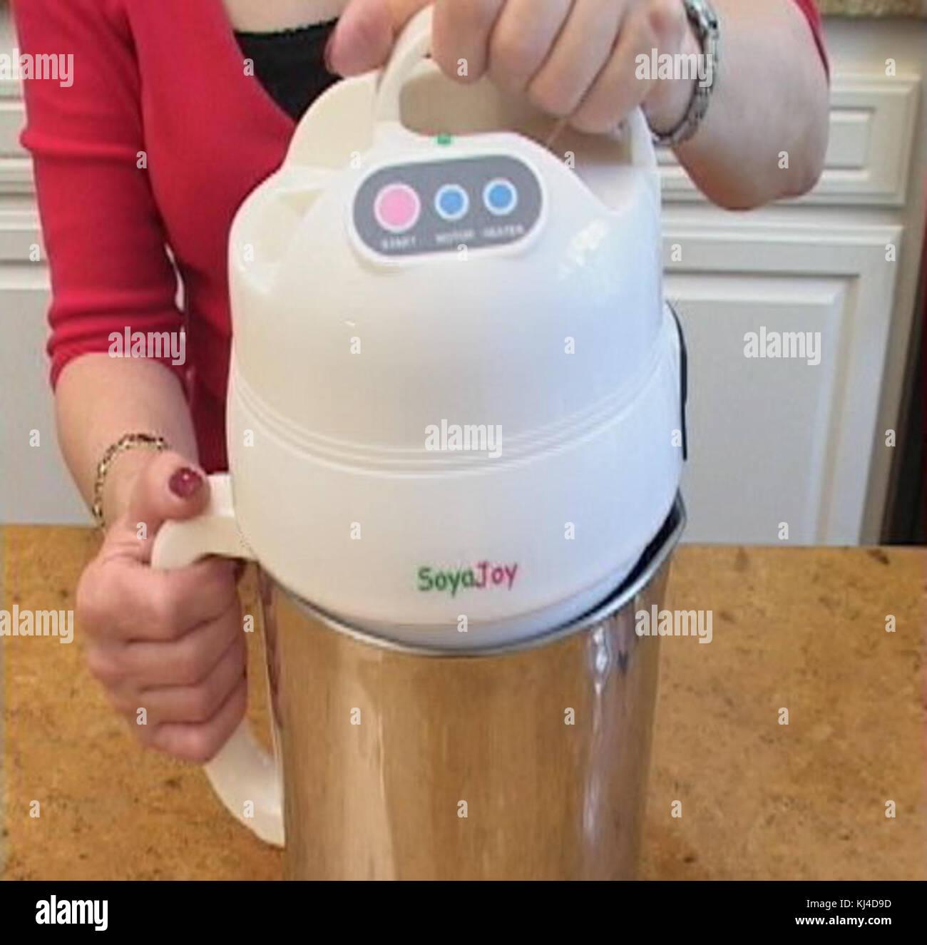 Soy milk maker Stock Photo - Alamy