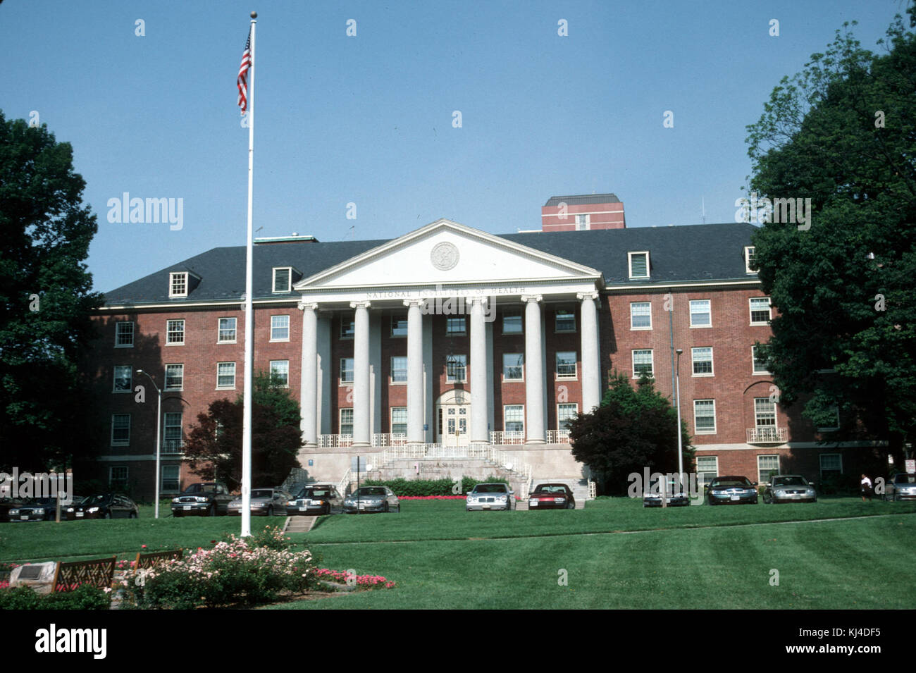 The NIH Building 1, located in Bethesda, Maryland, serves as one of the ...