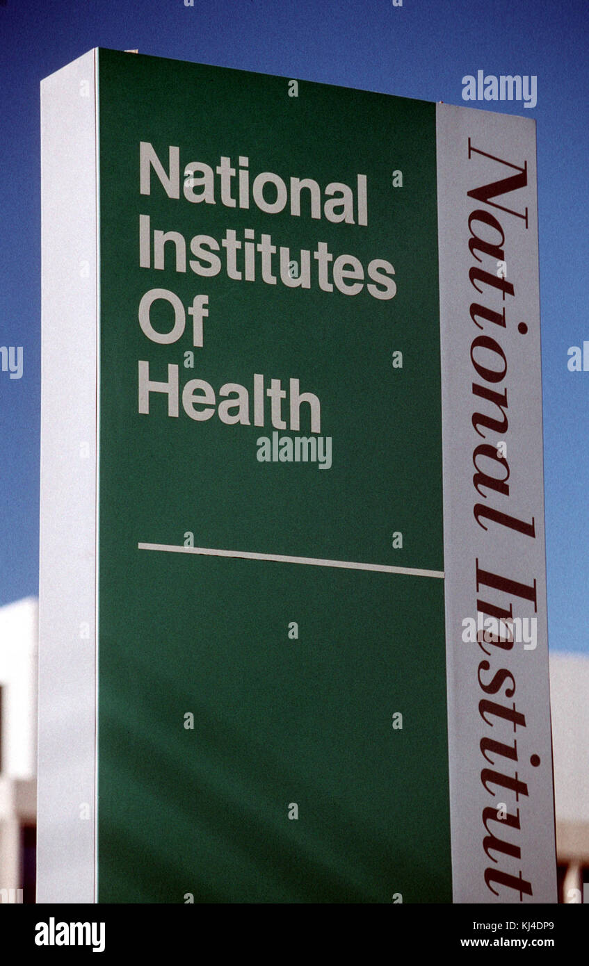 Nih sign hi-res stock photography and images - Alamy