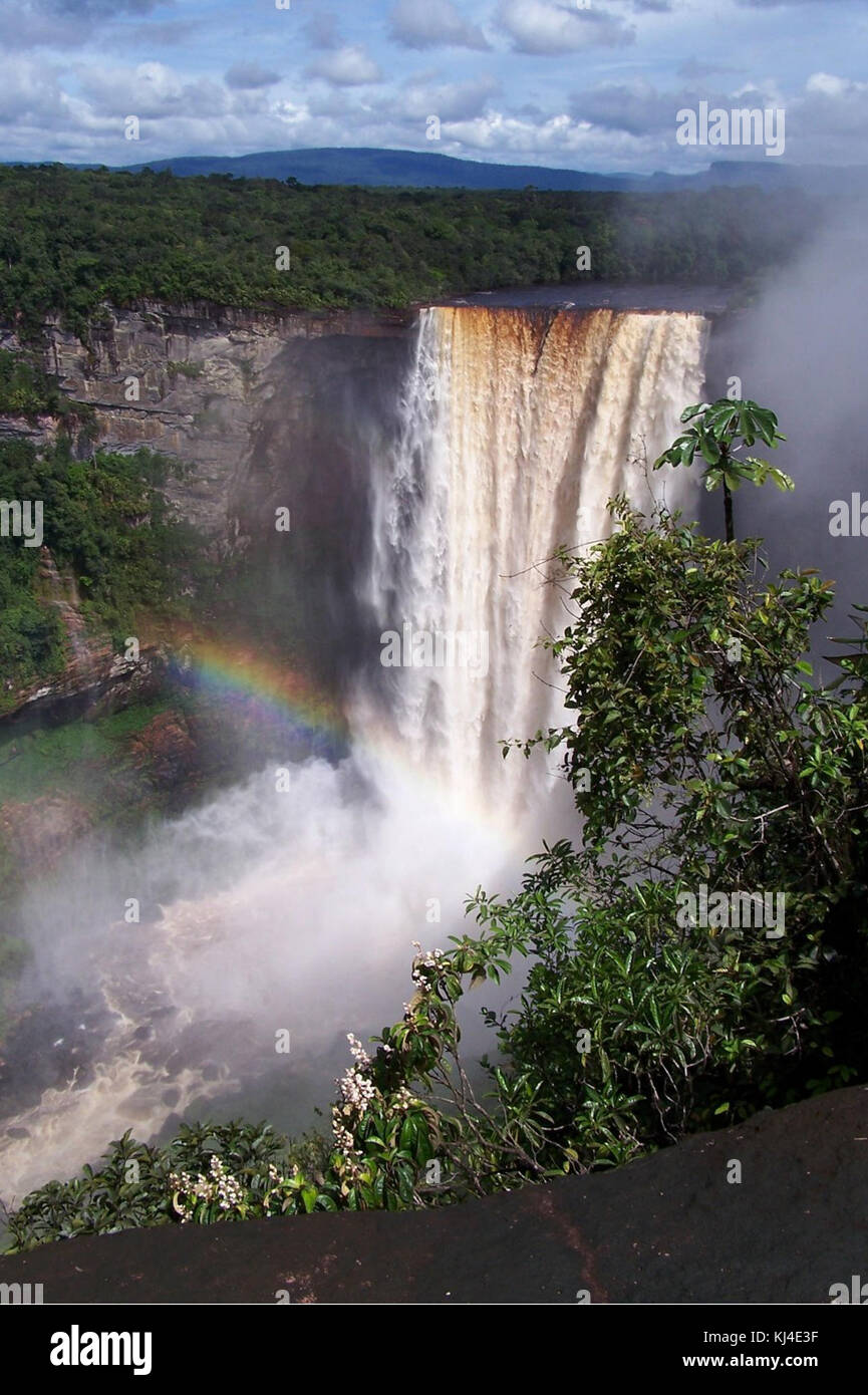 Kaieteur Falls, Guyana Stock Photo - Alamy