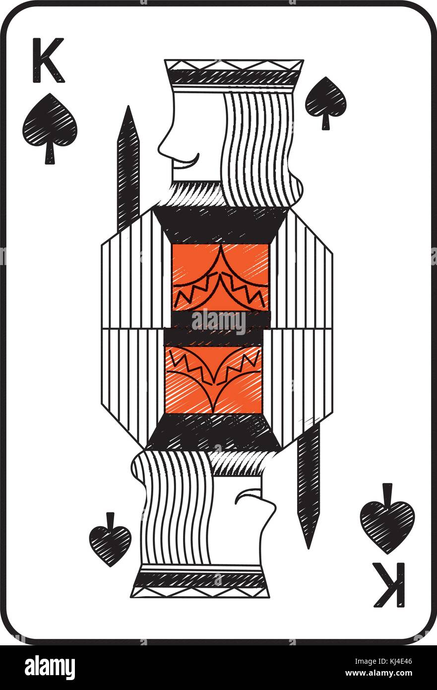 king of spades french playing cards related icon icon image Stock ...