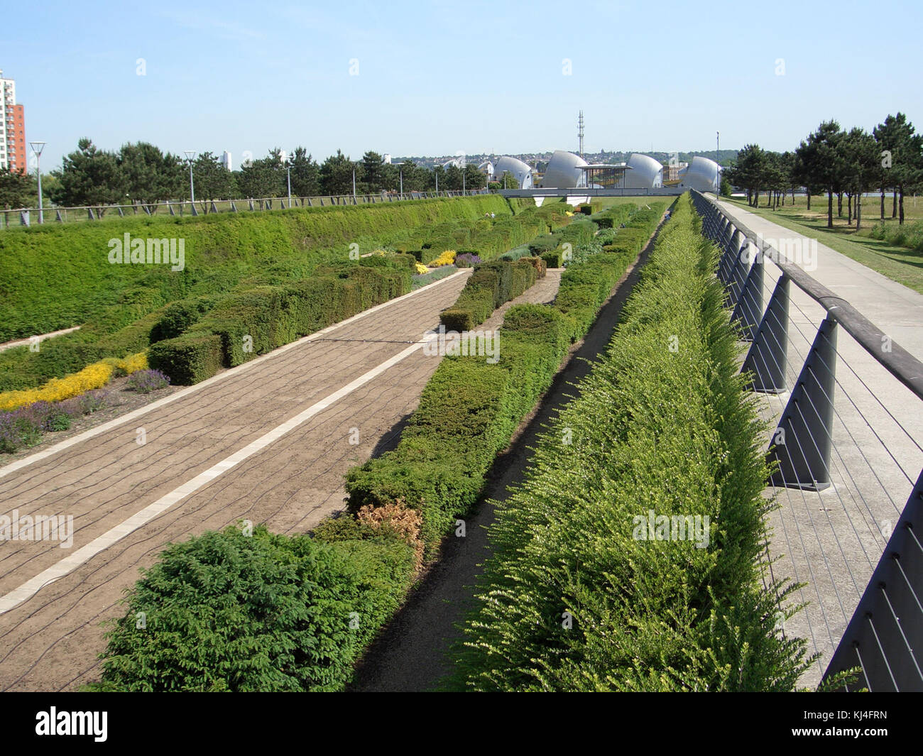 Thames Barrier Park is a public green space located near the Thames ...