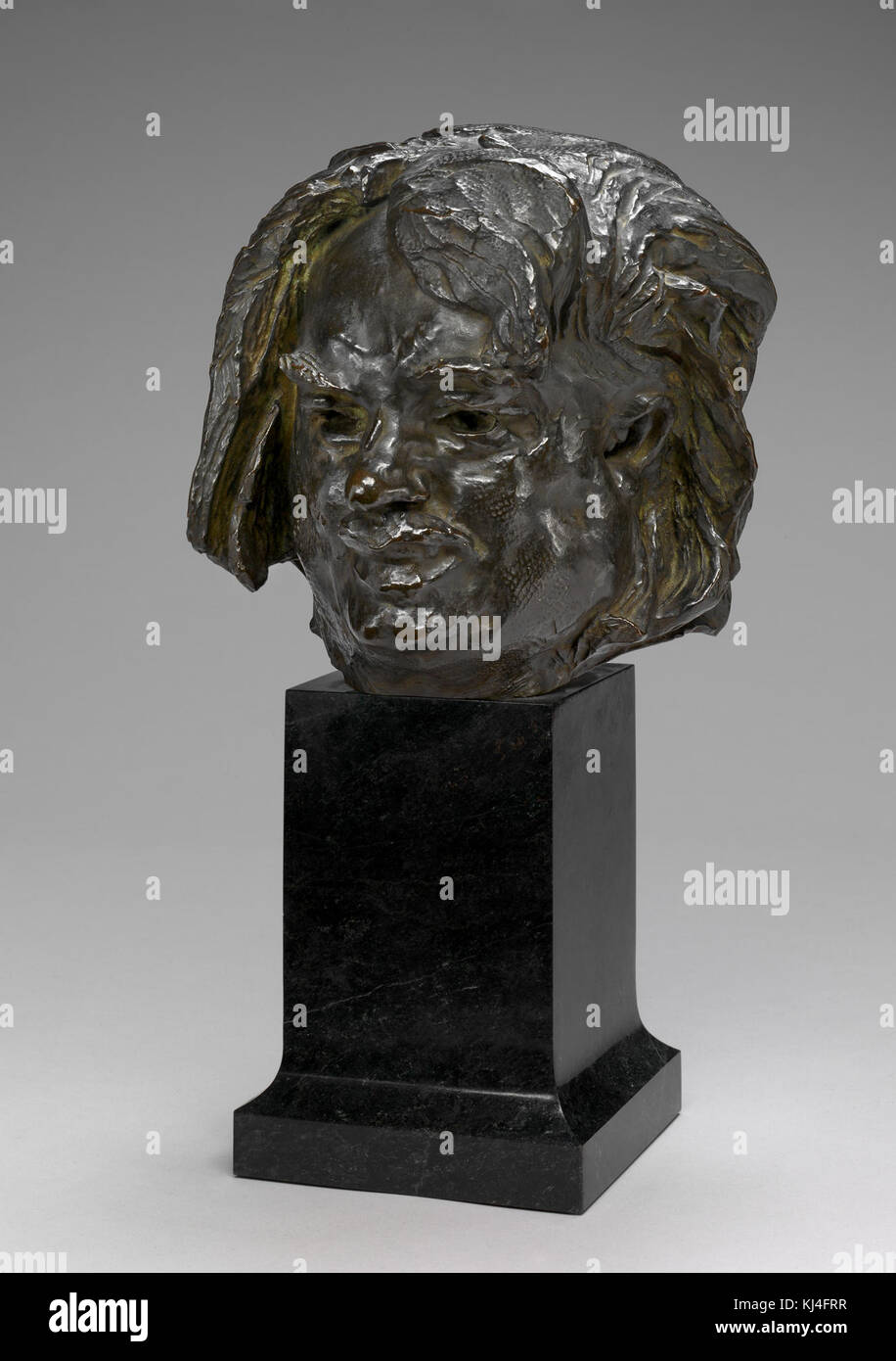 Auguste Rodin - Head of Balzac Stock Photo - Alamy