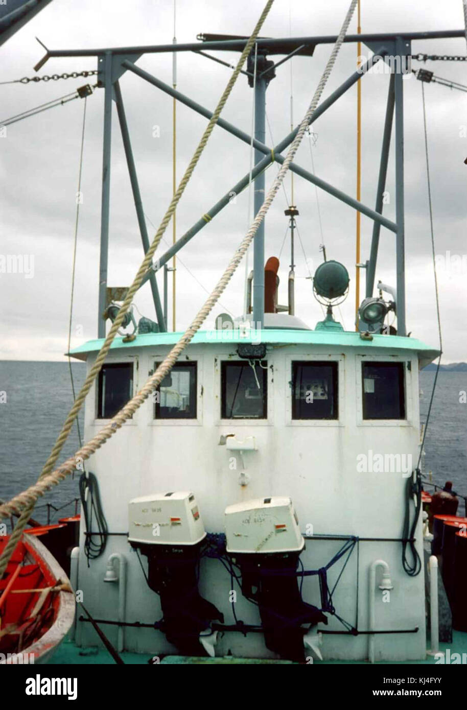 Cabin of transportation ship Stock Photo - Alamy