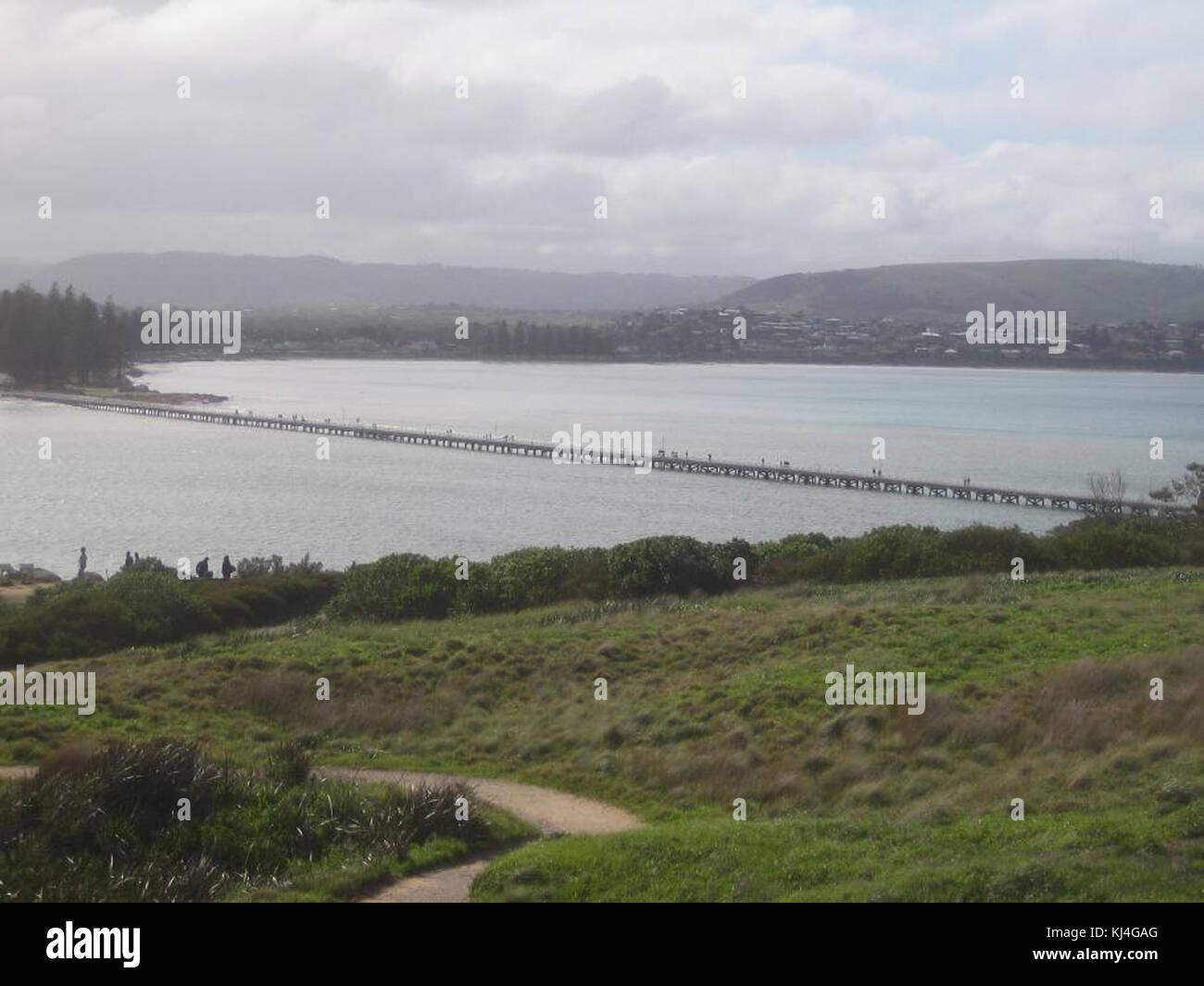 The Victor Harbor Causeway is a popular landmark in South Australia ...