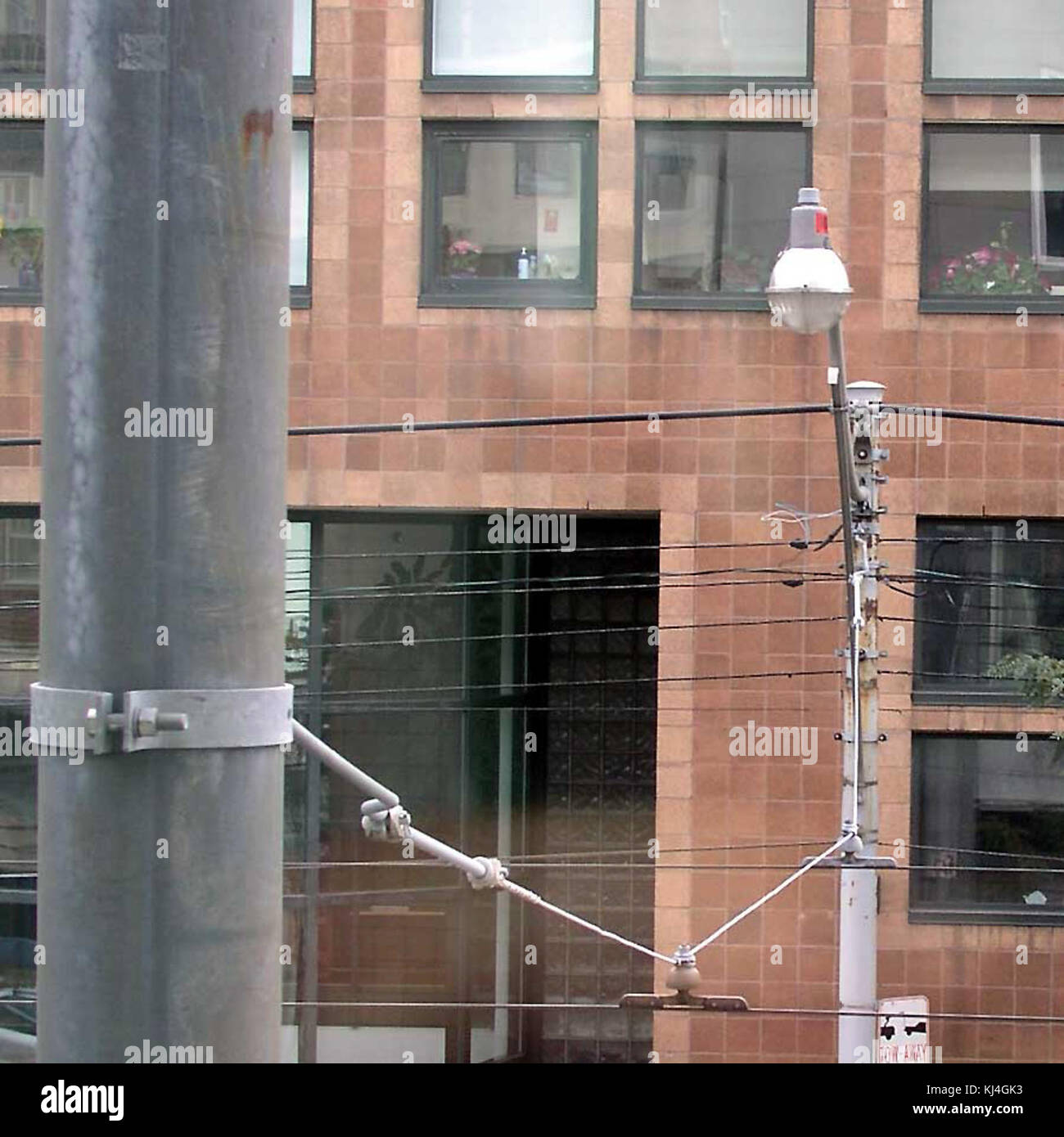 Toronto Streetcar Trolley Wire Stock Photo - Alamy