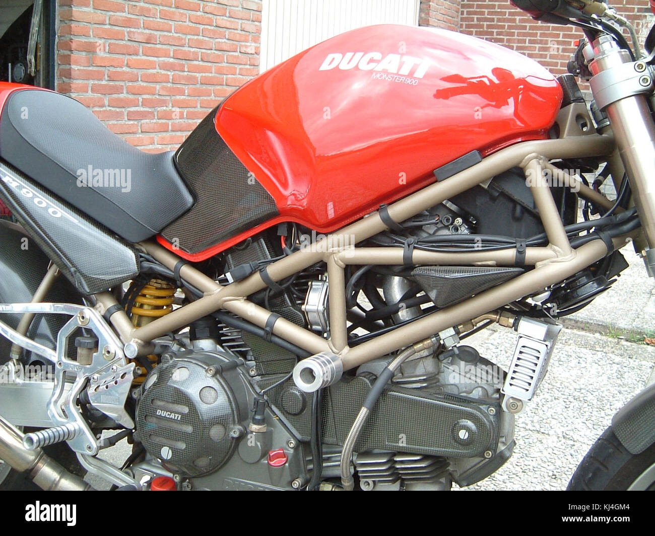 Motorcycle crash pad Stock Photo - Alamy