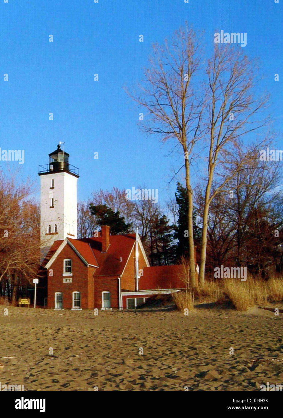 Presqueislelighthouse hi-res stock photography and images - Alamy