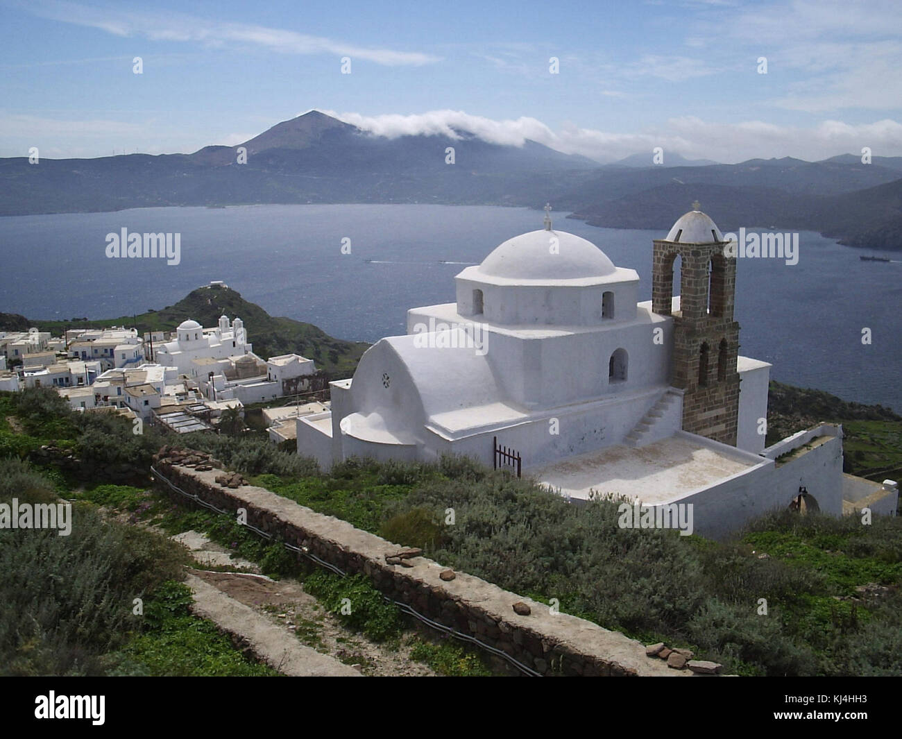 Thalassitra on the Castle, Plaka Stock Photo - Alamy