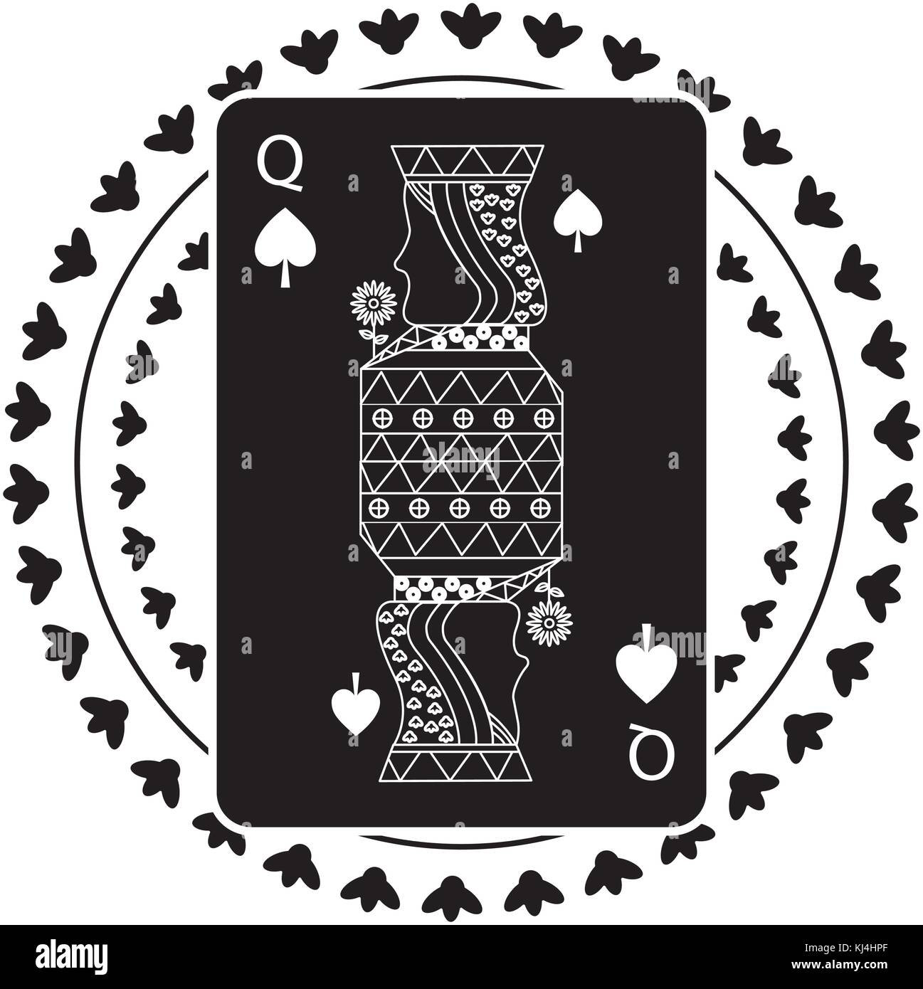 Antique locket with portrait Stock Vector Images - Alamy