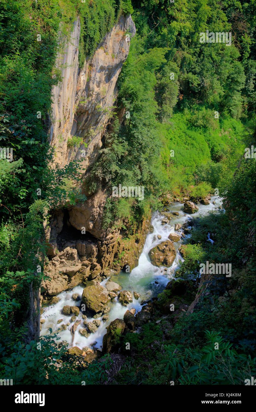 Sinkhole of the Dobra River, Croatia Stock Photo - Alamy