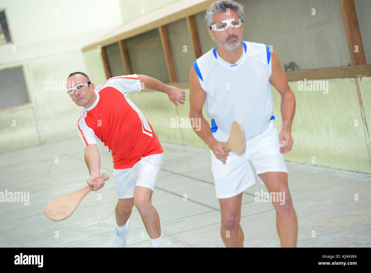 men playing pala Stock Photo - Alamy