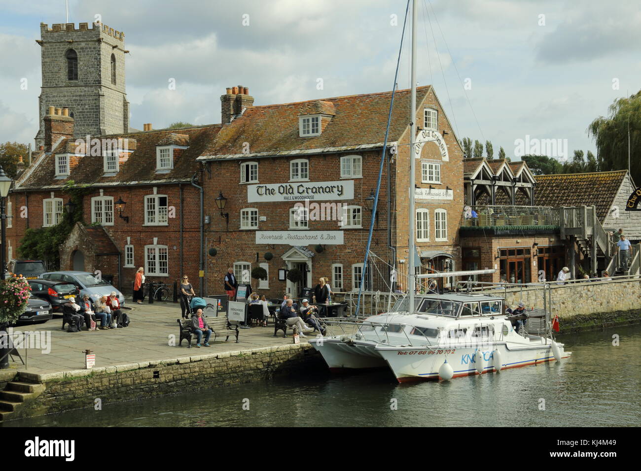 Old Granary restaurant,Wareham,Dorset,UK Stock Photo - Alamy