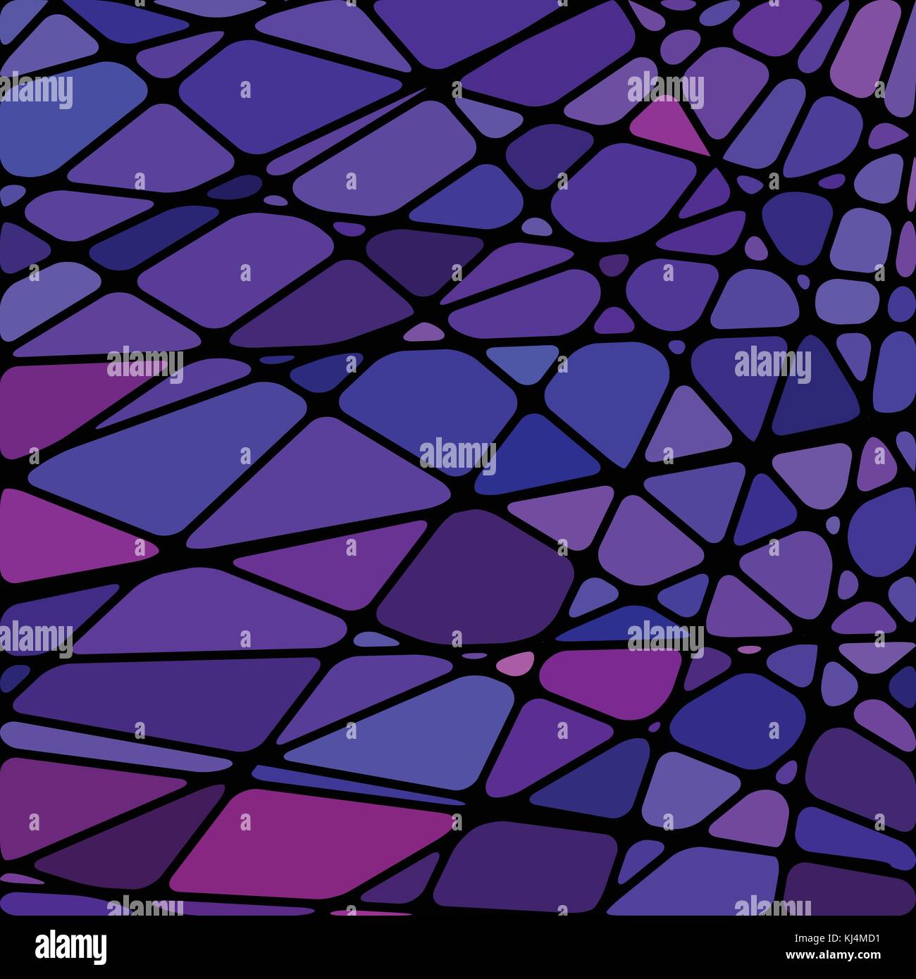 abstract vector stained-glass mosaic background Stock Vector Image ...