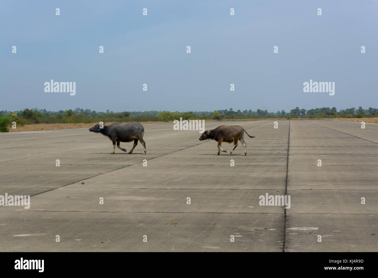 This airport was built by Khmer Rouge near Kampong Chhnang, in Cambodia ...