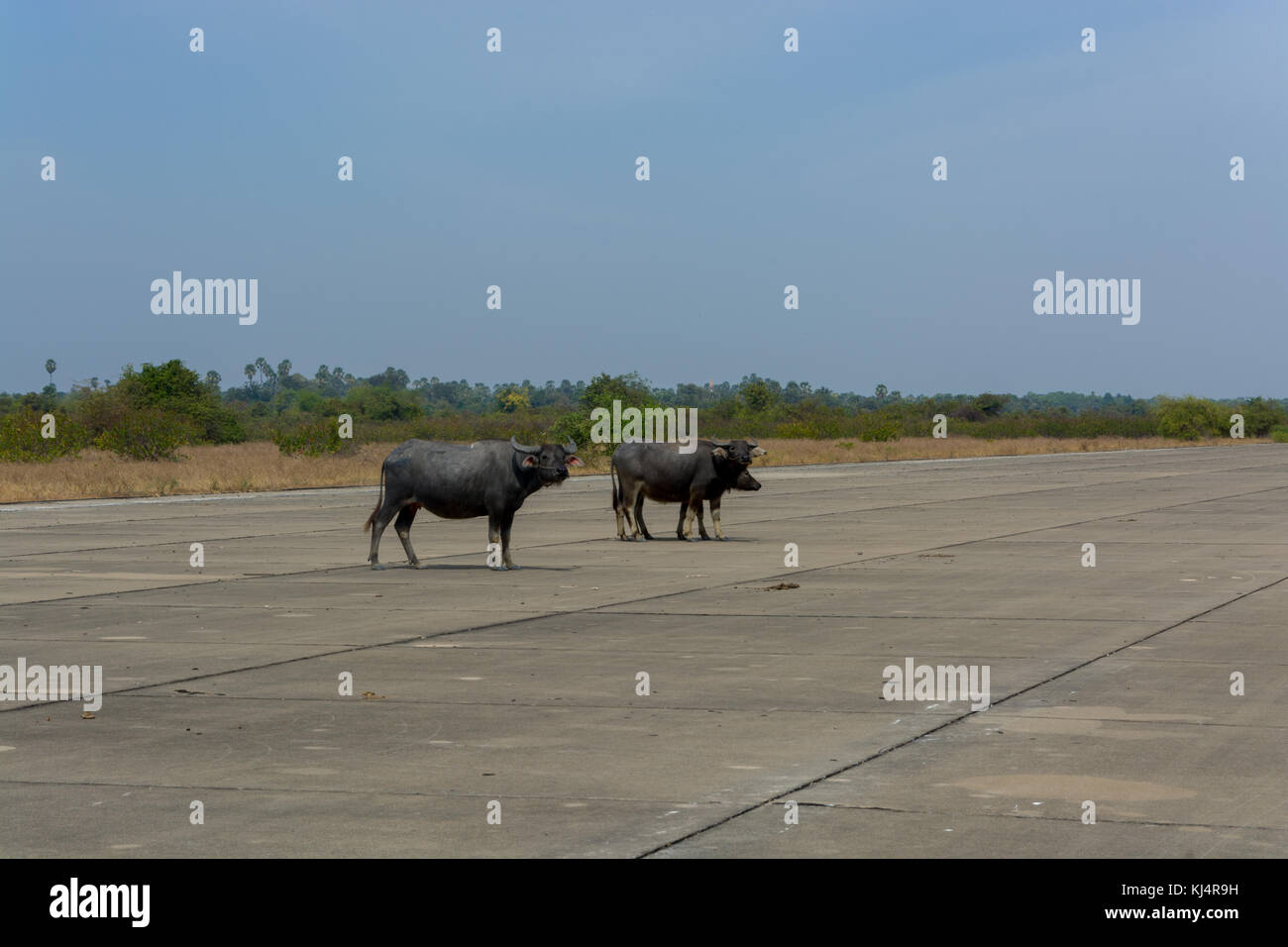 This airport was built by Khmer Rouge near Kampong Chhnang, in Cambodia ...