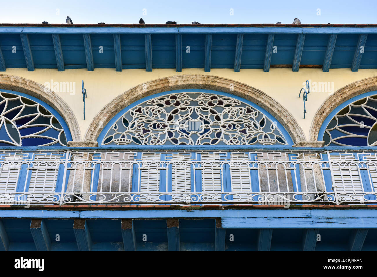 Cuban House Colonial Architecture Stock Photos & Cuban House Colonial ...